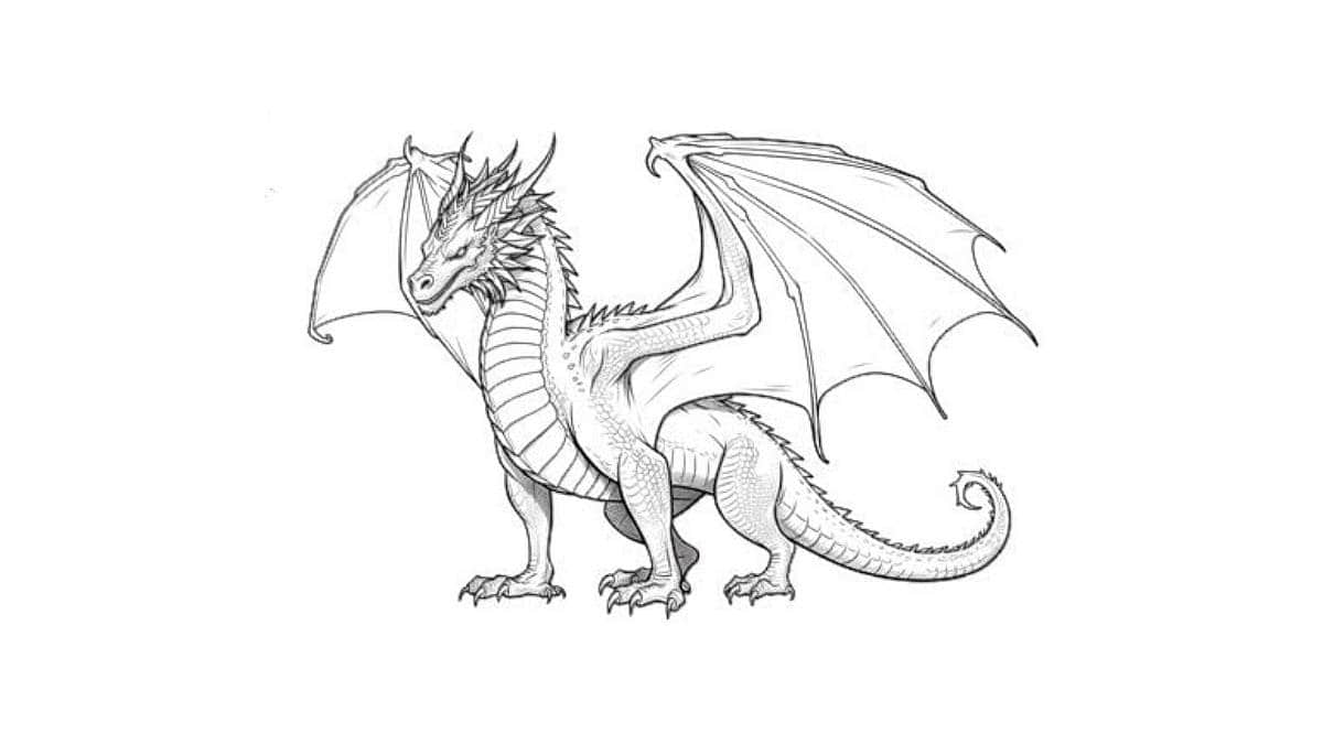 Dragon Coloring Pages: Download Free Pictures